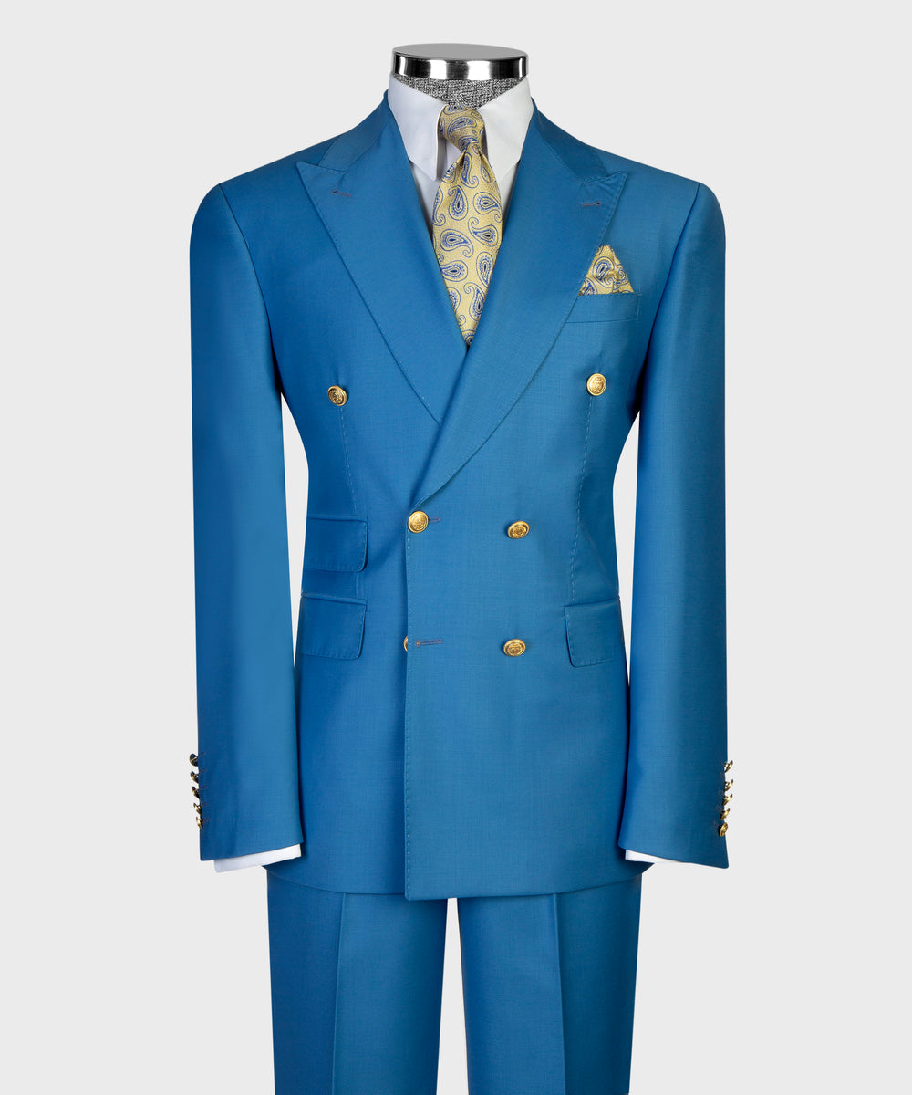Sovereign Gold Button Suit – LABERDE