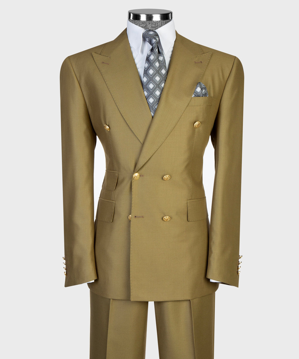 Sovereign Gold Button Suit – LABERDE