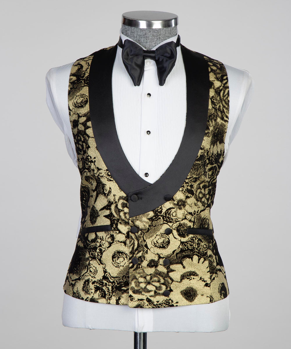 Floral Pattern Tuxedo – LABERDE