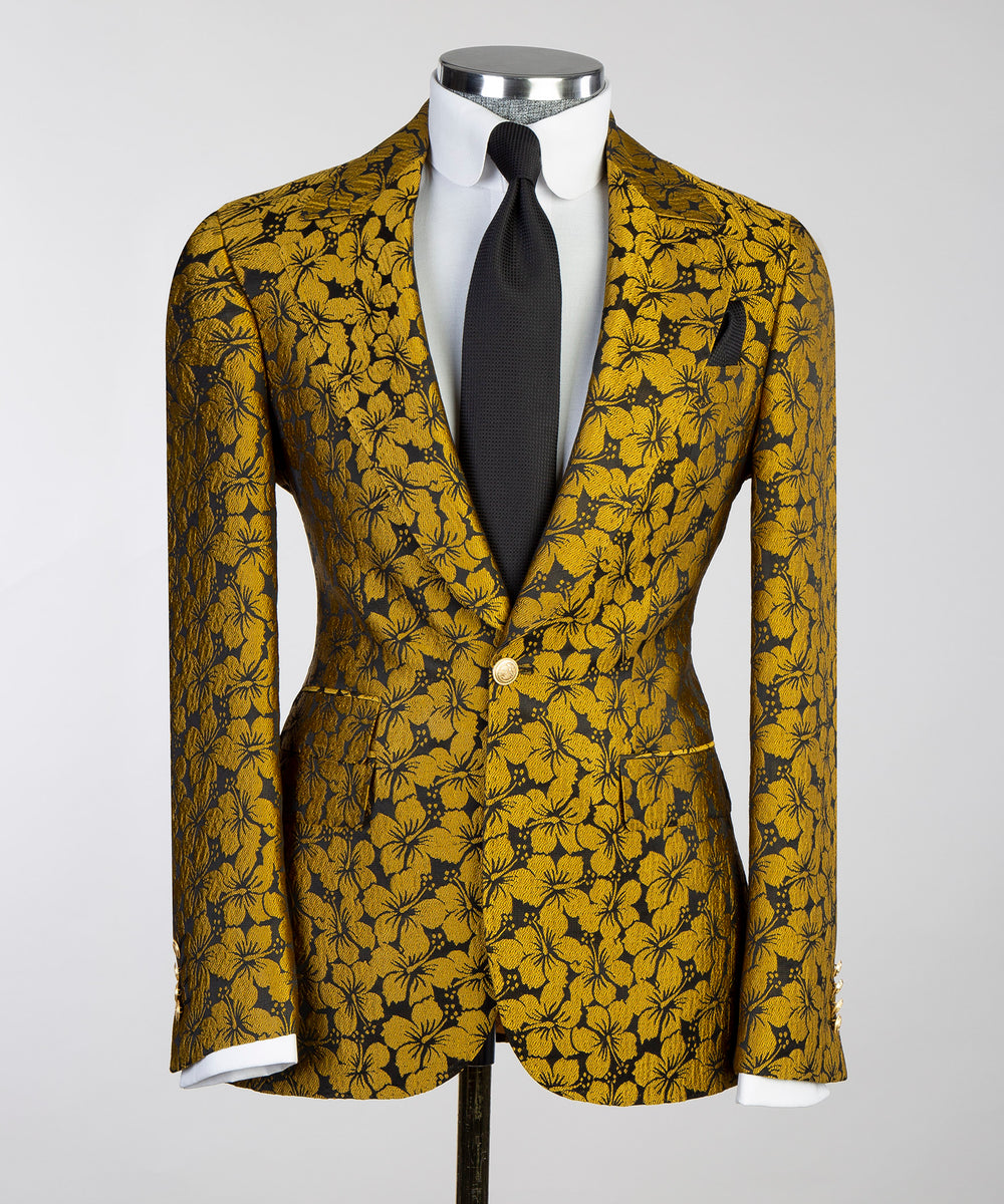 Floral Pattern Suit – LABERDE