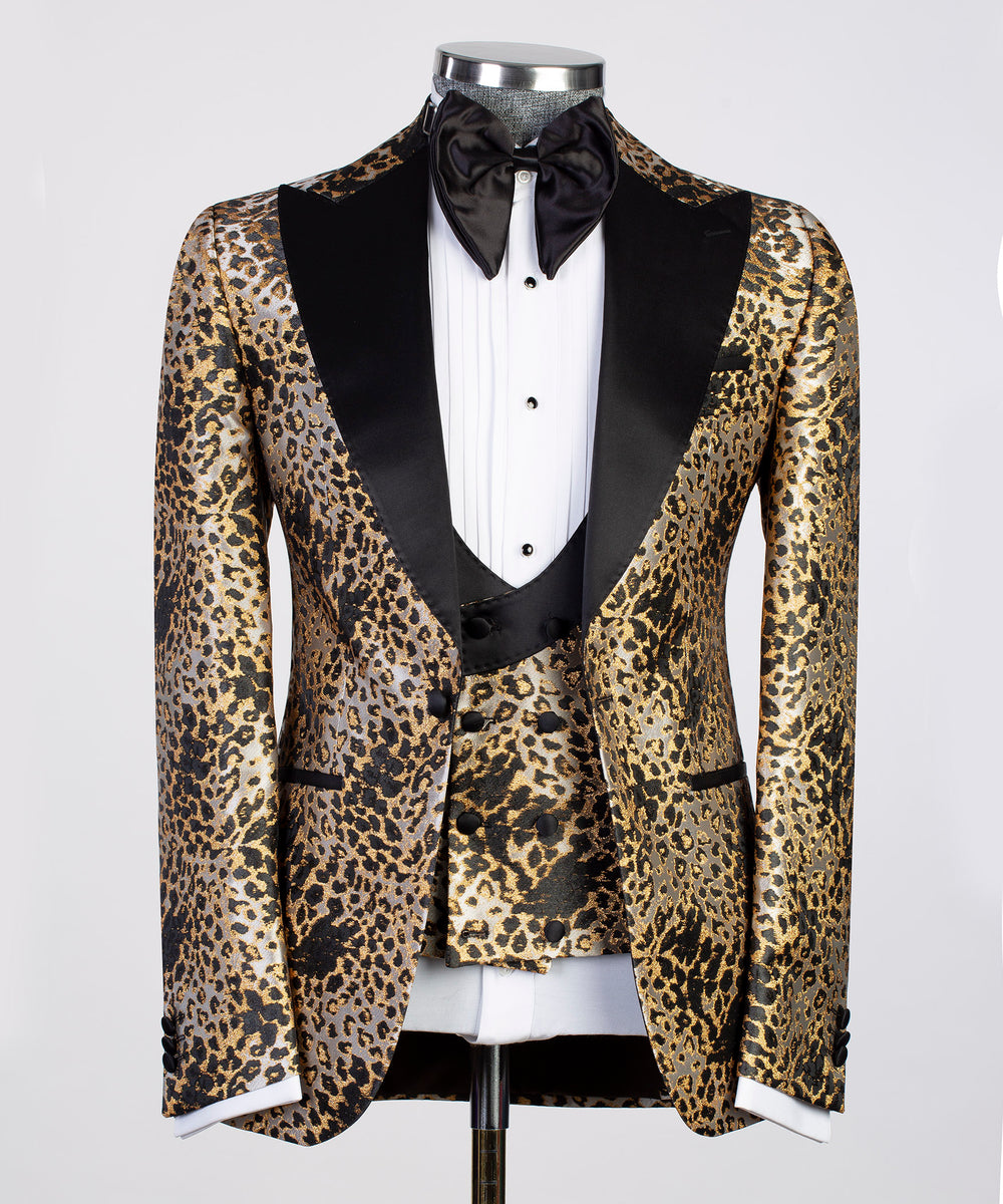 Leopard Pattern Tuxedo – LABERDE
