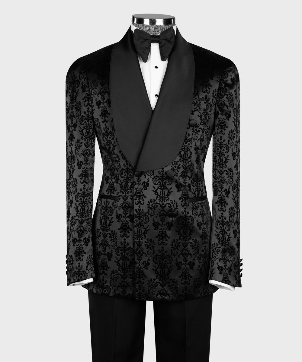 Velvet Pattern Tuxedo – LABERDE