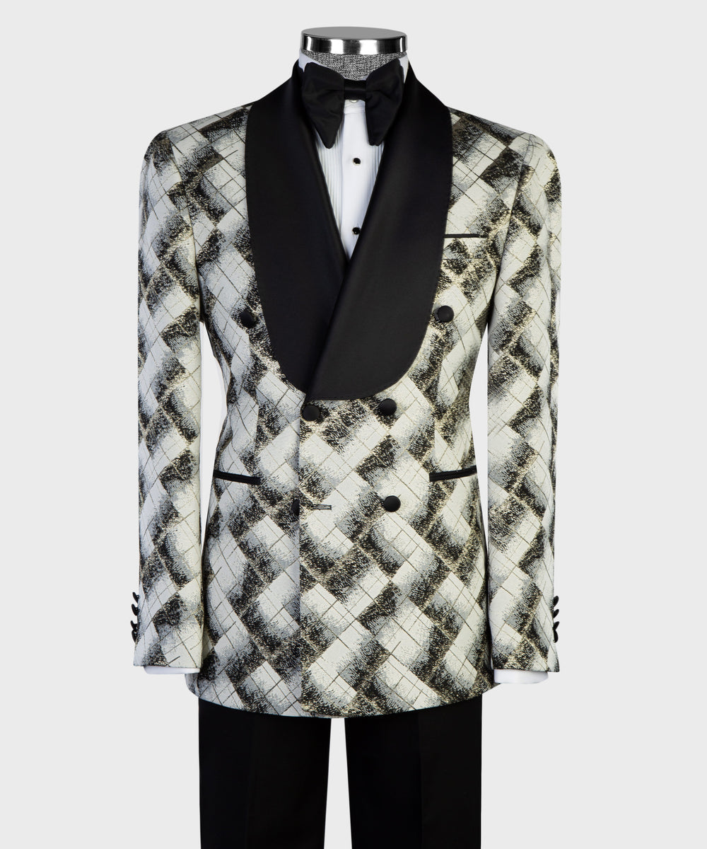Black Pattern Tuxedo – LABERDE