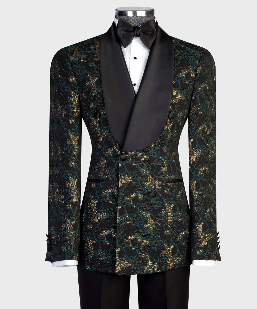 Golden Pattern Tuxedo – LABERDE