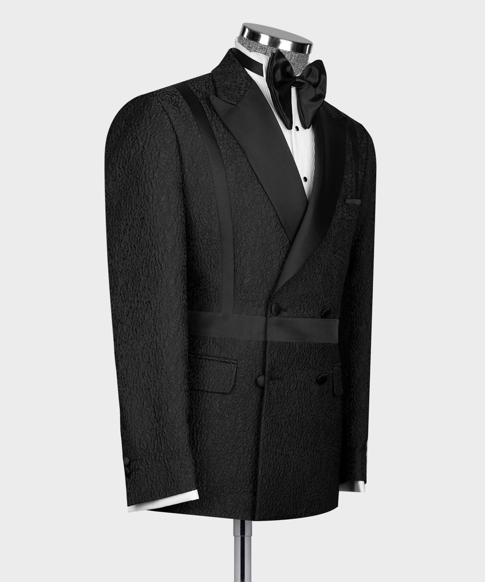 Ribbon Belted Tuxedo – LABERDE